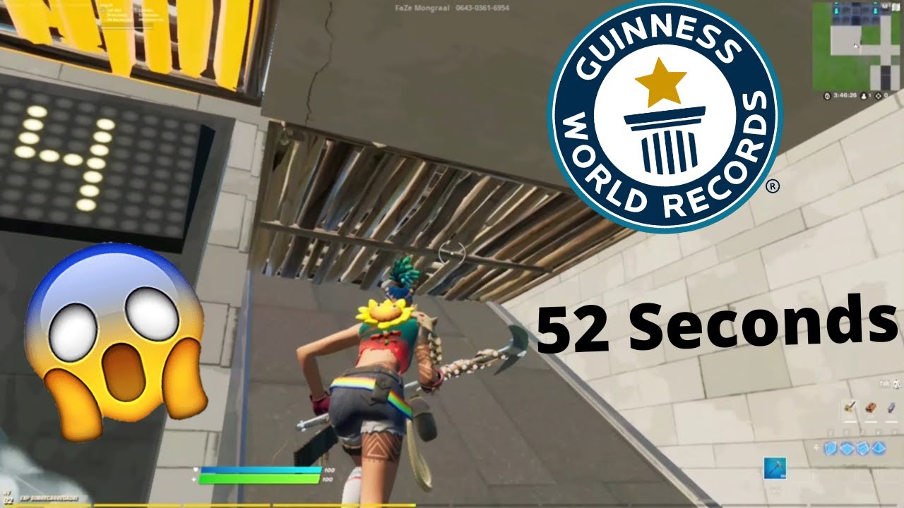 Mongraal's Edit Course World Record | Under 1 minute - YouTube