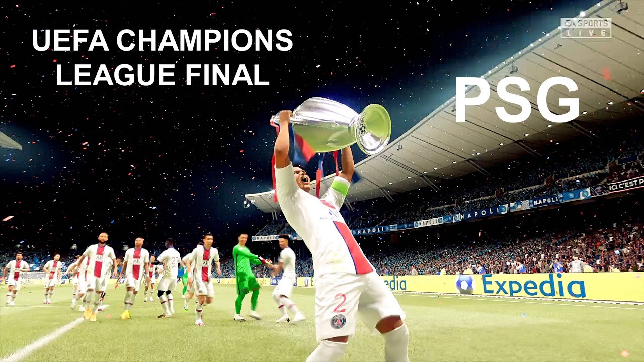 PSG VS NAPOLI - CHAMPIONS LEAGUE FINAL l PS4 PRO l FULL MATCH - YouTube