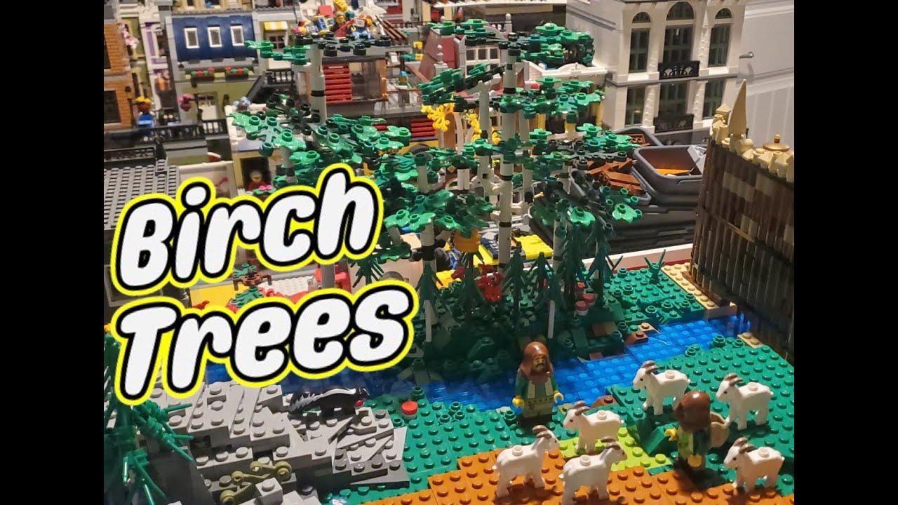 LEGO Brich Trees by Edge of Bricks - YouTube