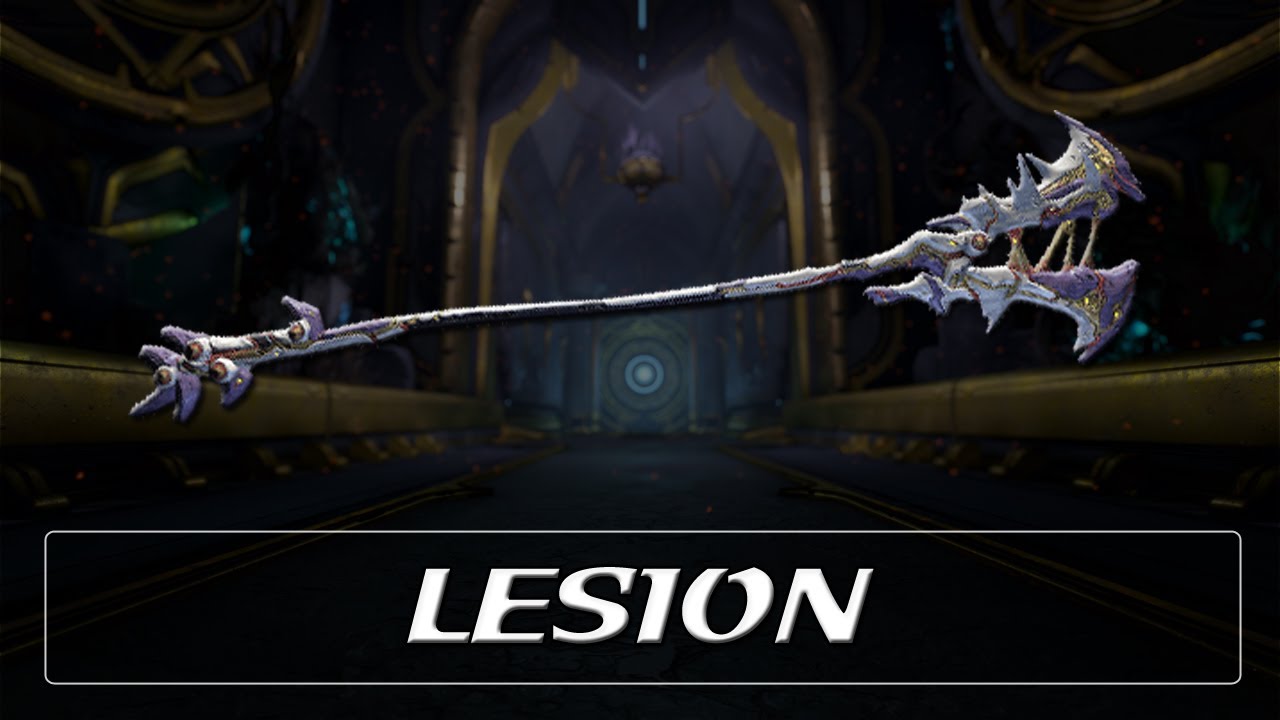 Warframe Weapon Encyclopedia - Lesion (2023) - YouTube
