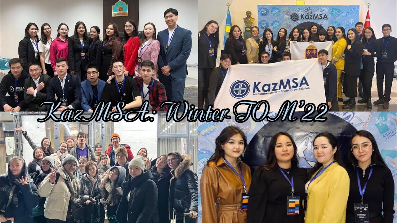 VLOG | Turkestan - KazMSA Winter TOM’22 - YouTube