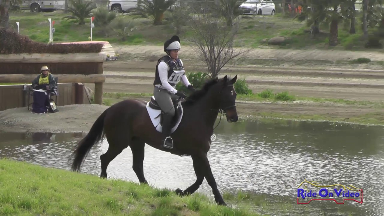 115XC Jennifer Kessler on Three Crowns SR Novice Cross Country Galway ...