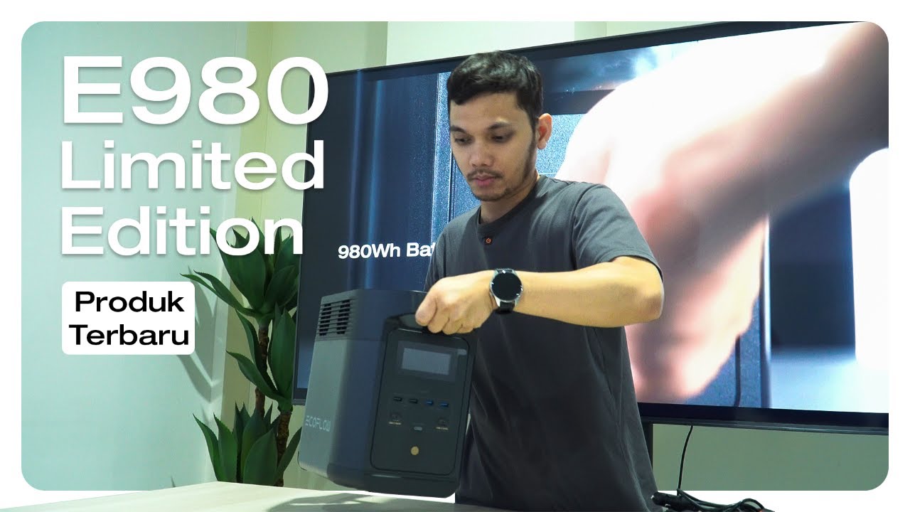 Terbaru Dari EcoFlow, EcoFlow E980 Limited Edition | Power Station ...