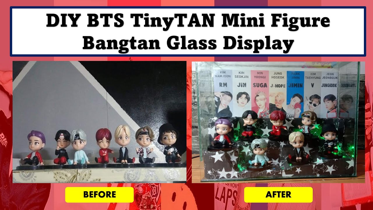 BTS DIY Glass Display - YouTube