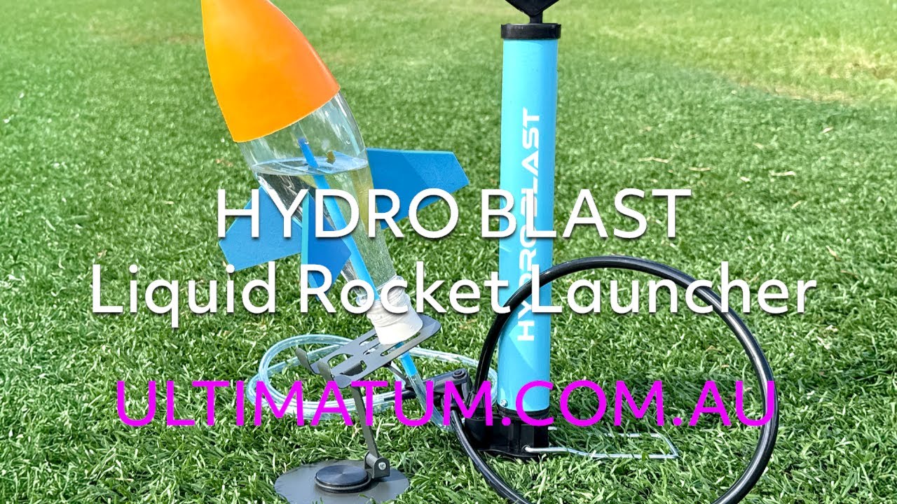 Hydro Blast Liquid Rocket Launcher - YouTube