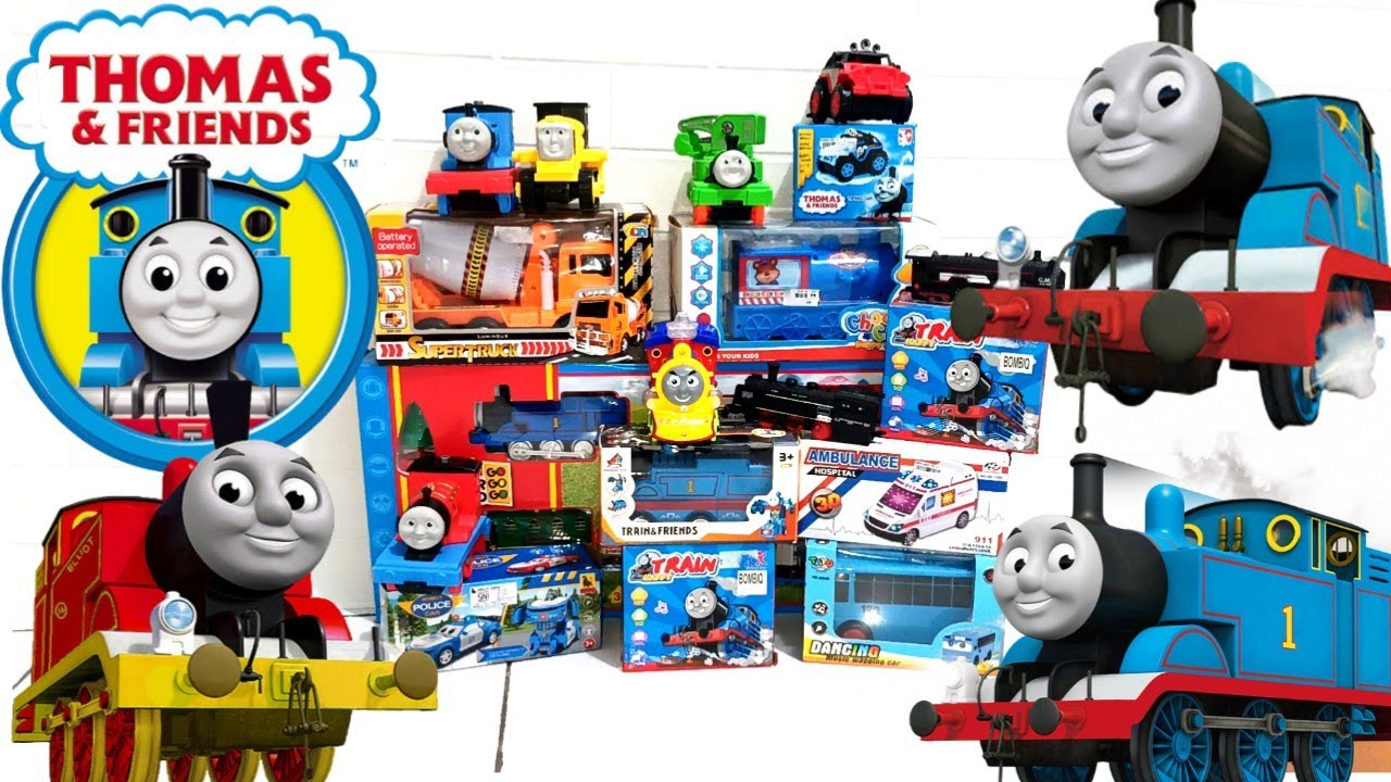 Unboxing Thomas and Friends, Review mainan kereta api Thomas, Robot ...