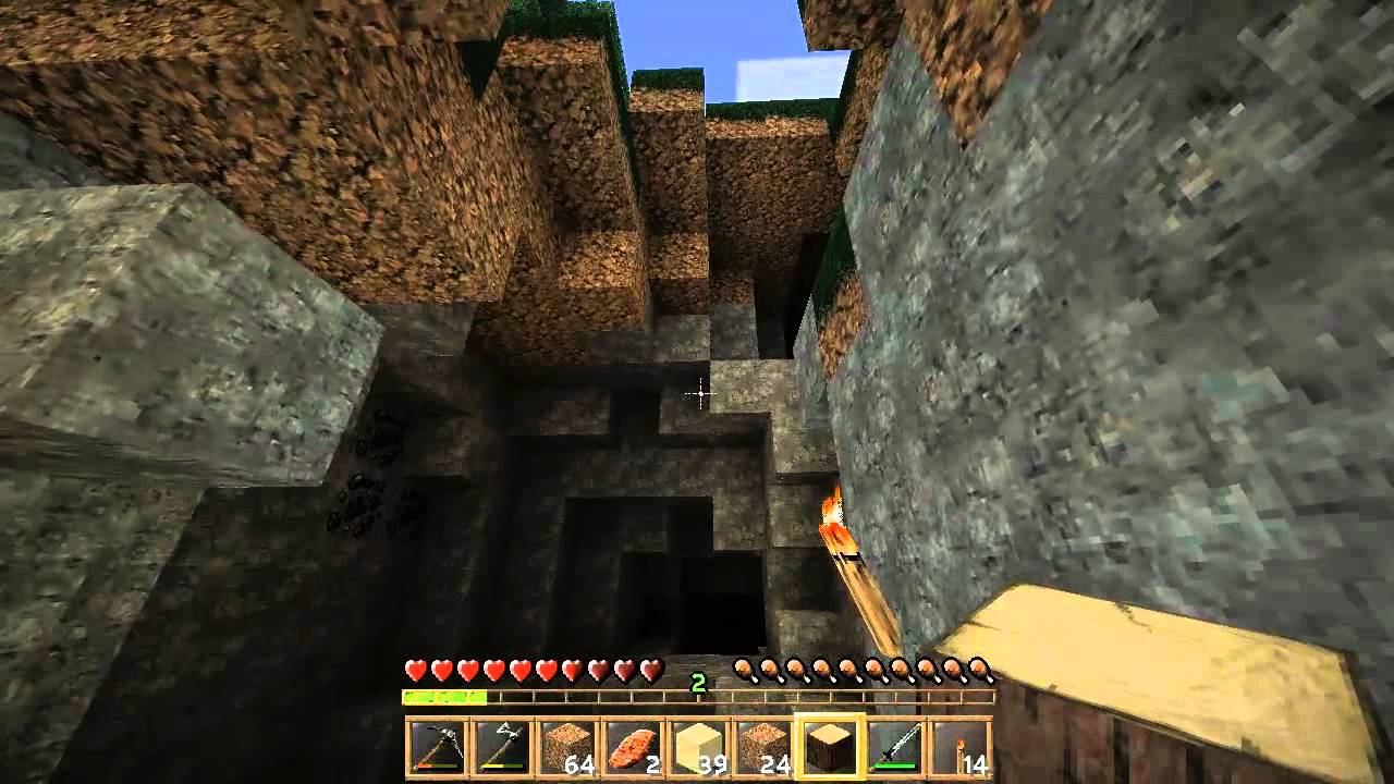 Let's Play Minecraft #3 [HD] [de] - Sand, Kohle, Zombies. Yeah! - YouTube