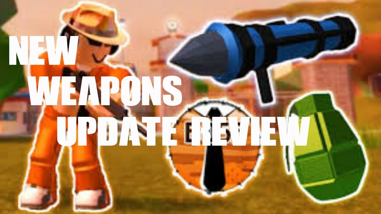 JAILBREAK New Weapons Review | Rocket Launchers, Grenades and MORE ...