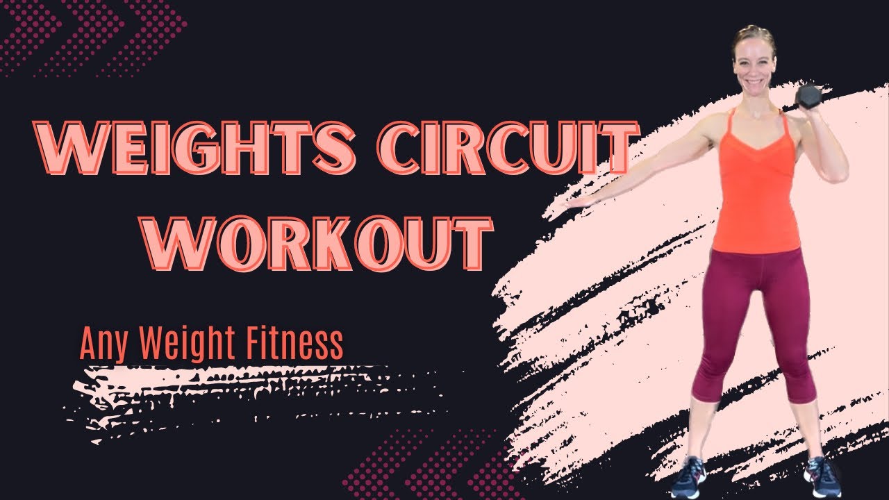 30 MIN HIIT CIRCUIT Workout w/ WEIGHTS // Low Impact - YouTube