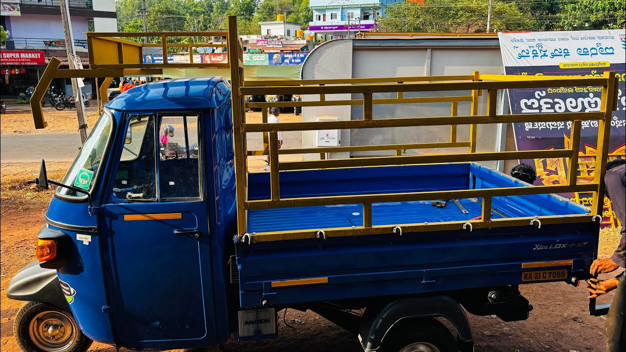 Ape side body welding, fabrication, Chand Kabaka - YouTube