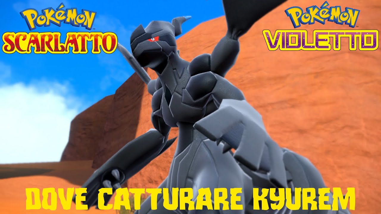 Tutorial dove catturare il leggendario ZEKROM - Pokemon Scarlatto e ...