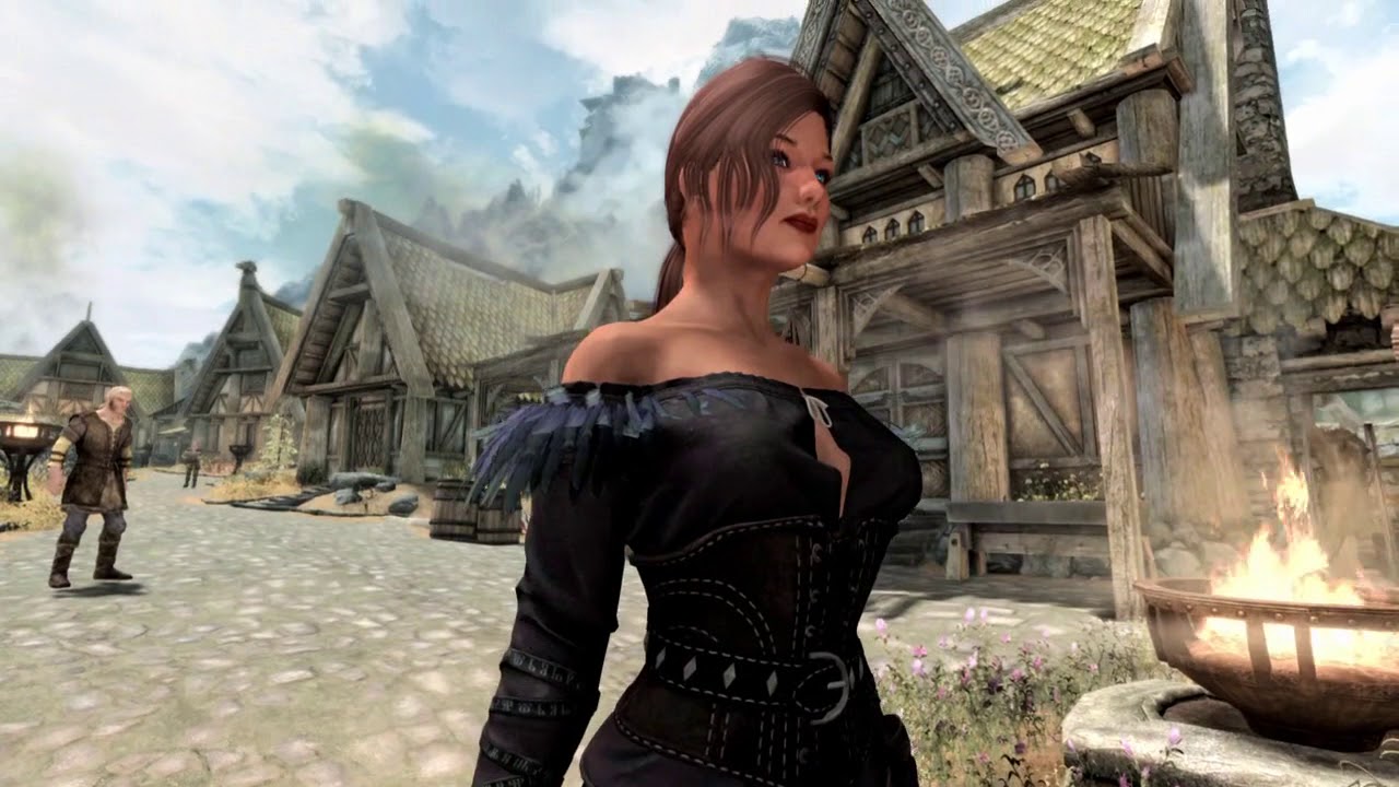 Skyrim Mod Showcase | Witcher 3 Female Light Armors by Zzjay - YouTube
