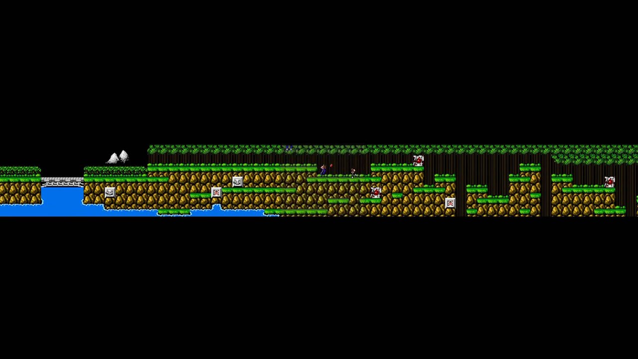 NES Atlas: Contra (Level 1) - YouTube