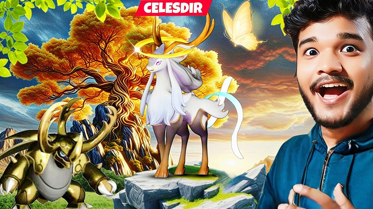 FINALLY I CAUGHT THE GOD CELESDIR POKEMON 😱 PALWORLD #31 - YouTube