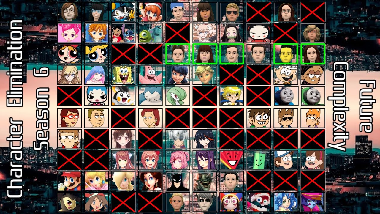 Character Elimination Season 6 Part 09/40 (CLOSED) - YouTube
