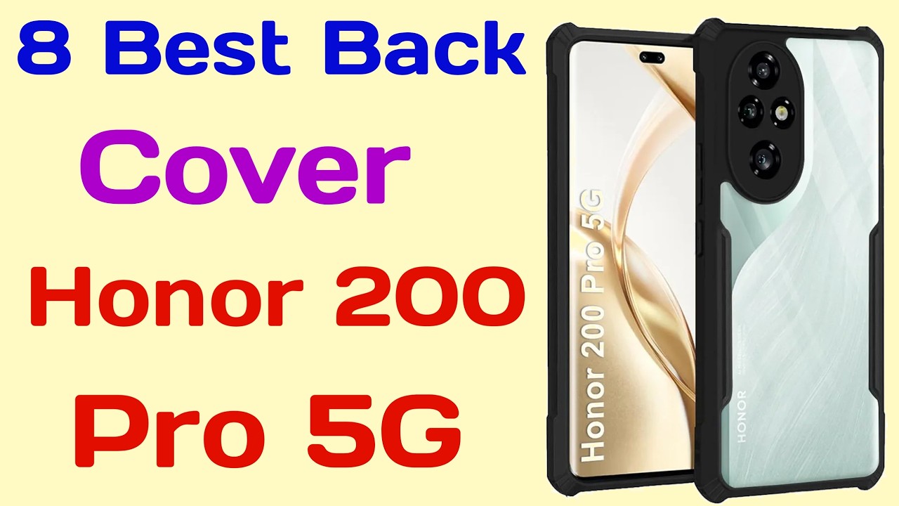 Honor 200 Pro 5G Back Cover | Best back cover for honor 200 pro 5g ...