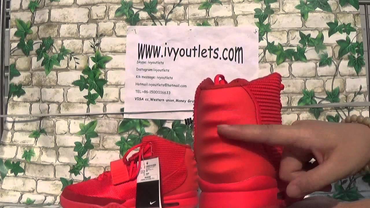 unauthorized authentic yeezy 2 red - YouTube