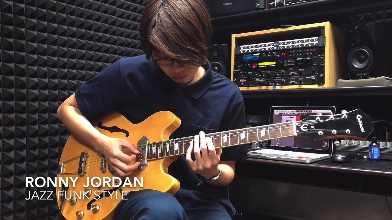 Ronny Jordan (Jazz Funk Style Solo) By Andy Tang - YouTube