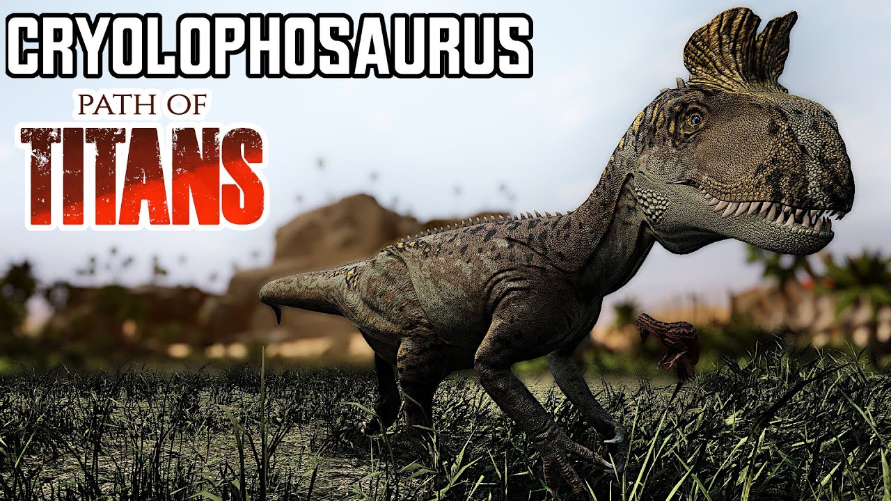 CRYOLOPHOSAURUS New Mod In Path Of Titans - YouTube
