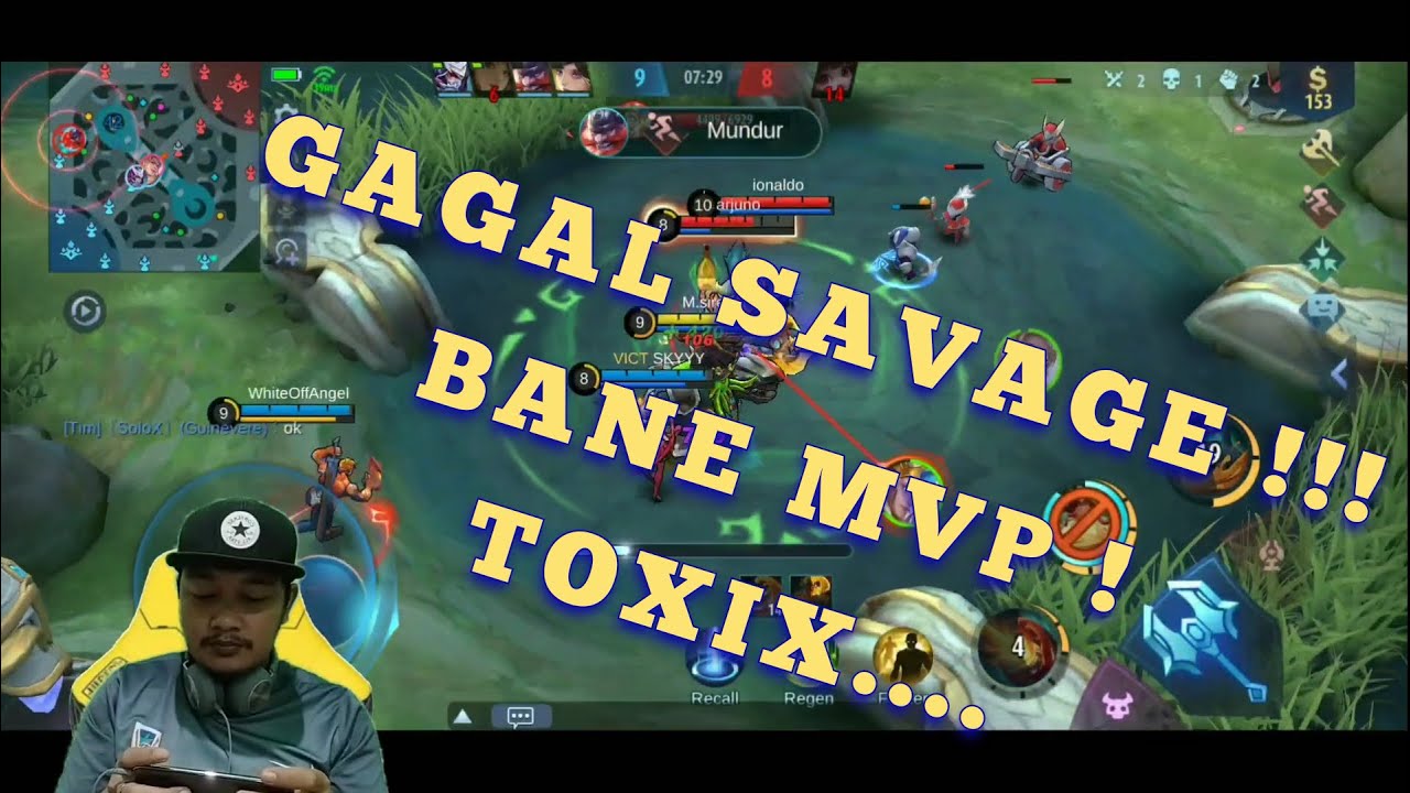 Gameplay Bane - Basic attack & Skill Bane Sakit - Mobile Legends - YouTube