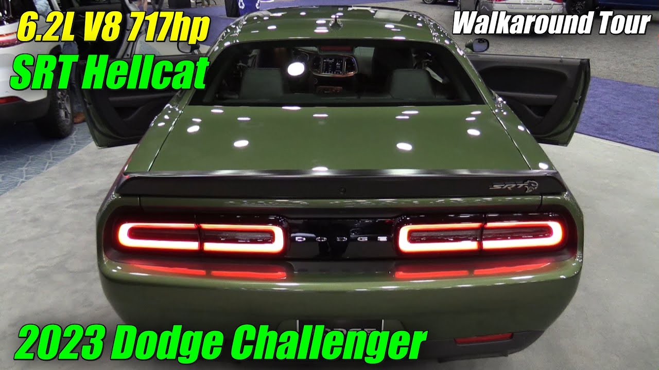 Widebody Hellcat !!! 2023 Dodge Challenger SRT - YouTube