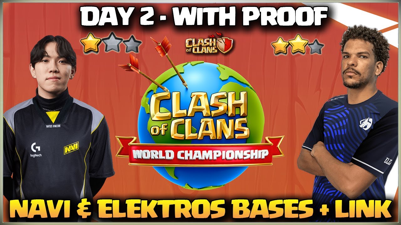 World Championship Day 2 Bases TH17 Navi Base Link🥇Th17 Team Elektros ...