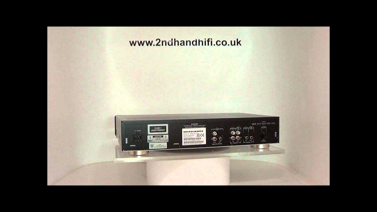Marantz DR4050 - YouTube