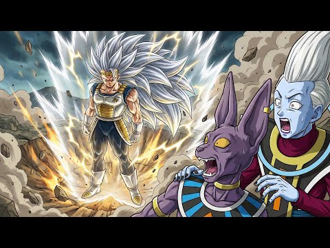 Goku activates his angelic god-level form for the first time