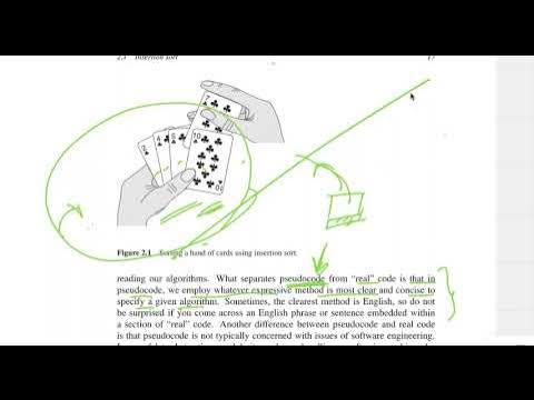 Chapter 2 (Part 1)- Getting started with Introduction to Algorithms - Cormen , let's read ...