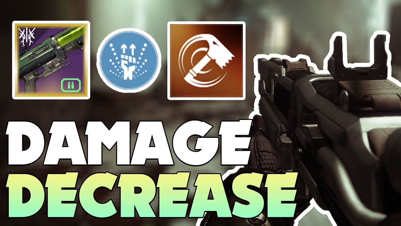 [Destiny 2] So...One Two Punch decreases hammer damage now - YouTube