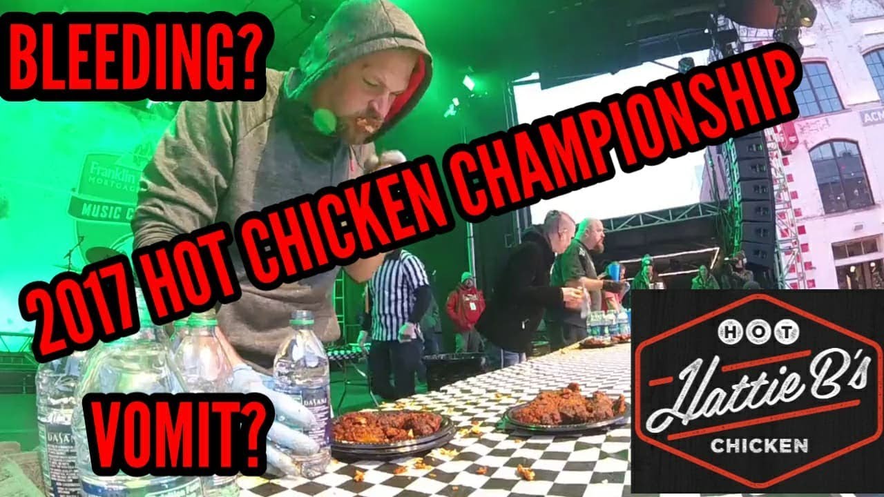 HOTTEST CHICKEN CONTEST ON THE PLANET|TENNESSEE PT3 - YouTube