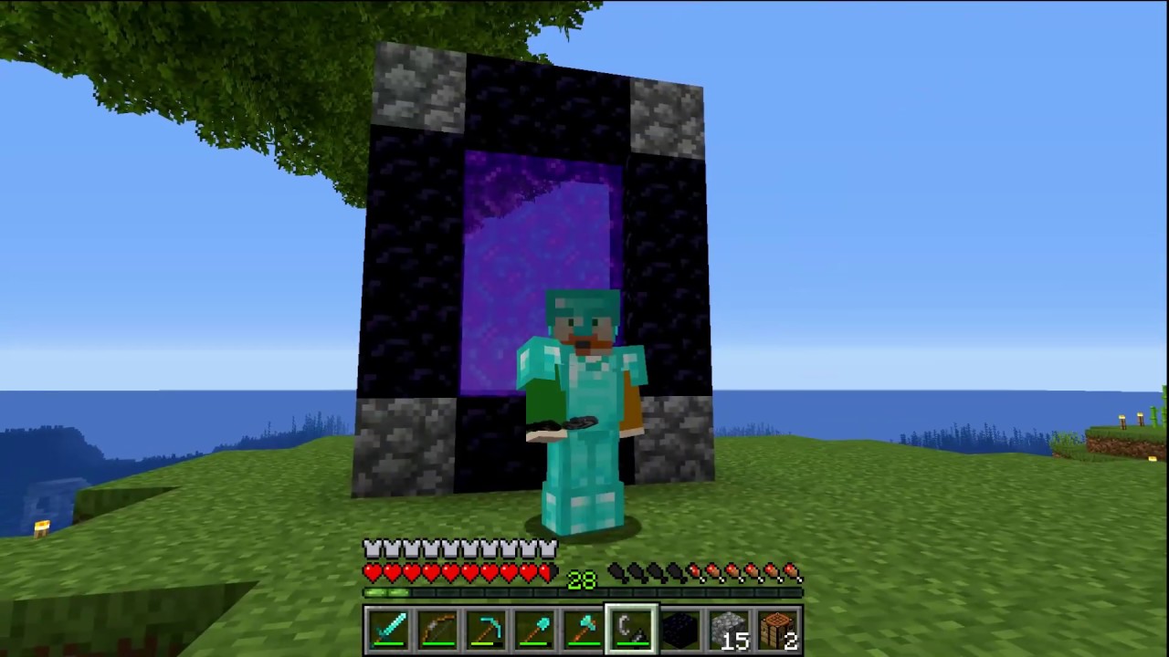 EXPLORING THE NETHER. . . Again (Fox Den Survival Episode 3) - YouTube