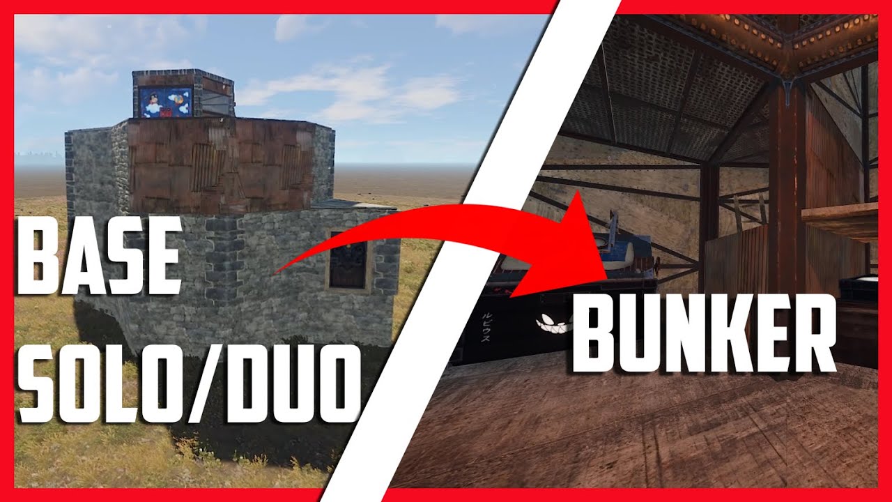 🚨BASE SOLO/DUO RUST🚨 | BASE BUNKER RUST 2021 🏠 - YouTube