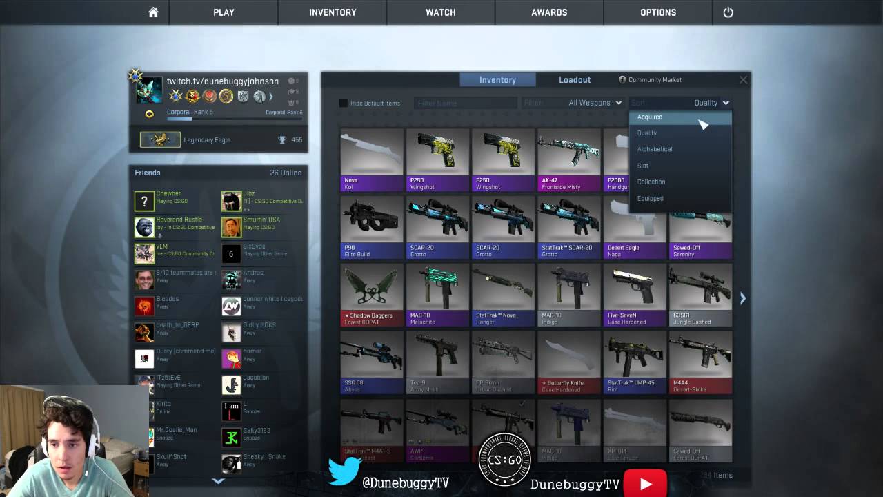 CS:GO ★ Case Opening #12 SHADOW DAGGERS AND TRADE UPS! - YouTube