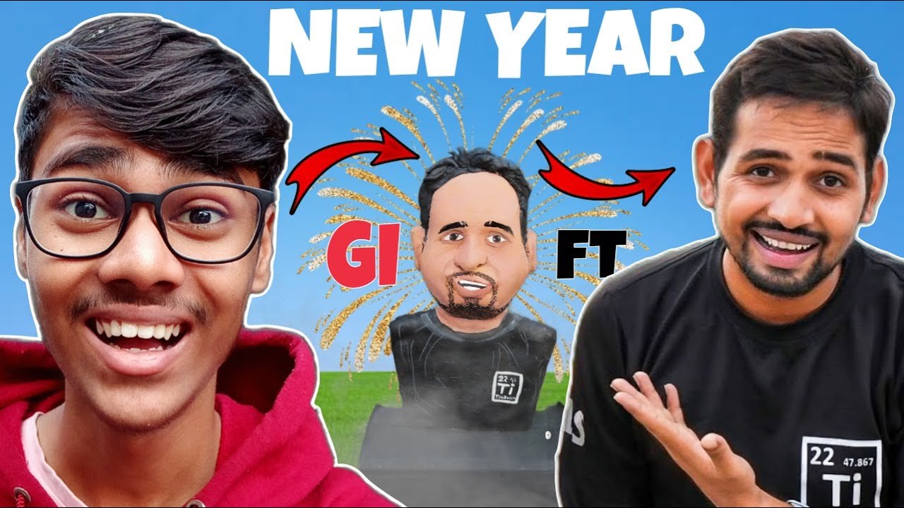 NEW YEAR Gift for @MRINDIANHACKER | MR. INDIAN HACKER Statue | Happy ...