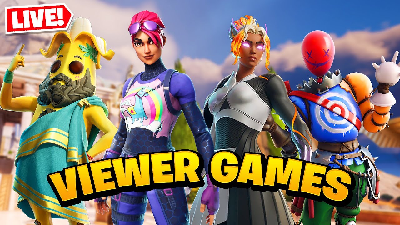 🔴 LIVE - Fortnite Zero Build CUSTOMS! - !discord !twitch !member - YouTube