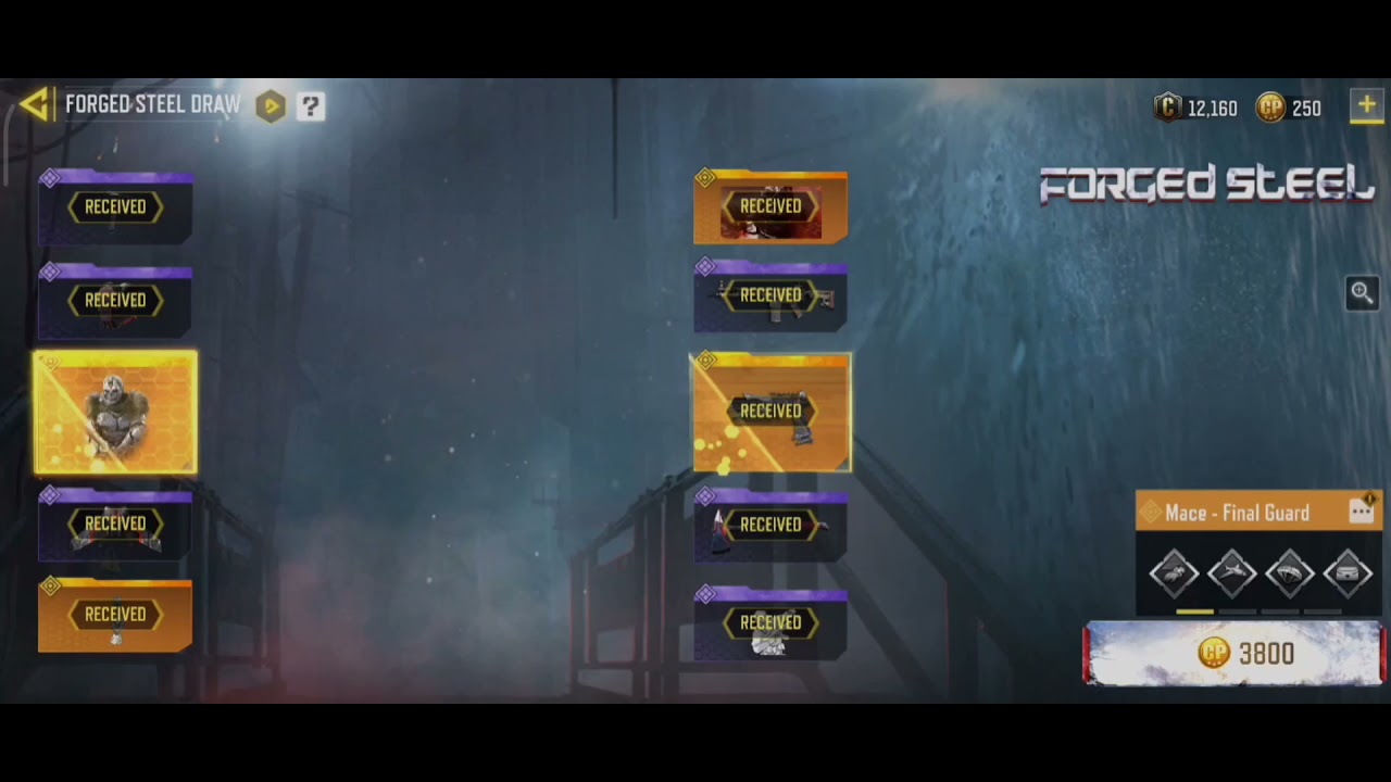 #CODM MACE FINAL GUARD, New Legendary Character CODM from Lucky Draw ...