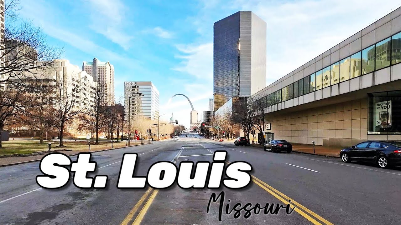 St. Louis Walking Tour | downtown St louis Missouri| walking downtown ...