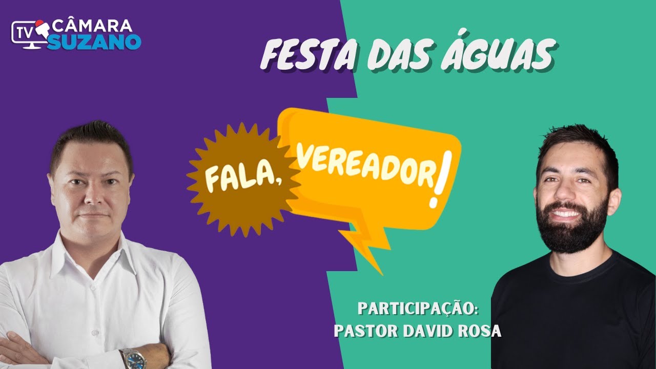 Fala, Vereador! - Marcel da ONG e David Rosa, Pastor - YouTube