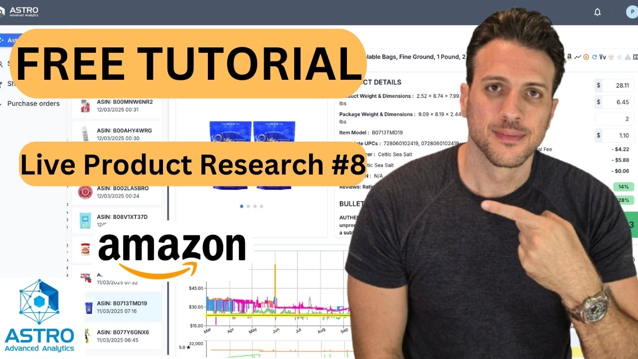 $15,312 Profit from $22,807 Order 64% ROI in 24 Min - Product Research with Astro Advanced ...