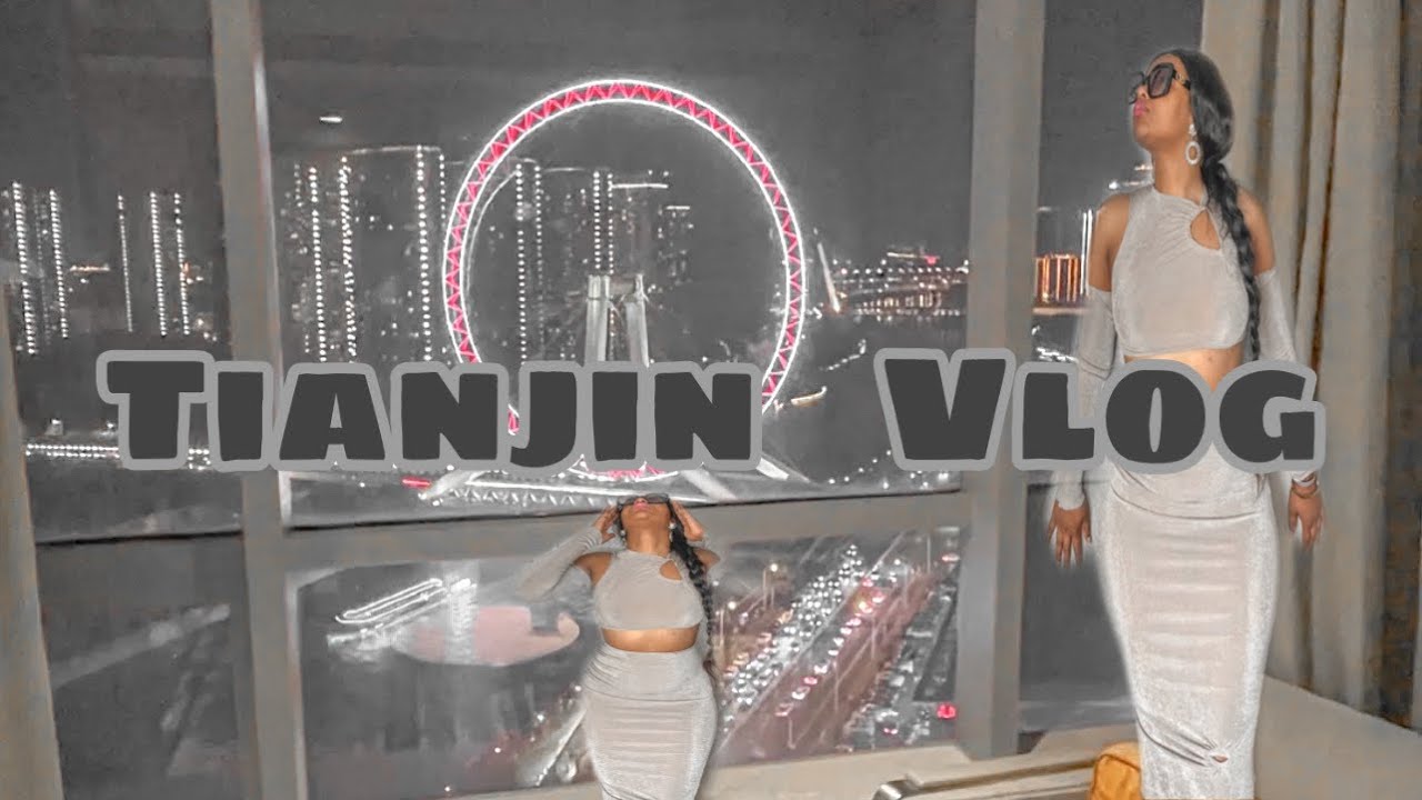 VLOG: TIANJIN CHINA | FIRST TIME ON THE SPEED TRAIN AND GOING TO A HOT ...