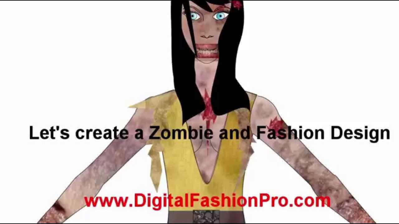 The Walking Dead Inspired Fashion Design for Zombies and Walkers - YouTube