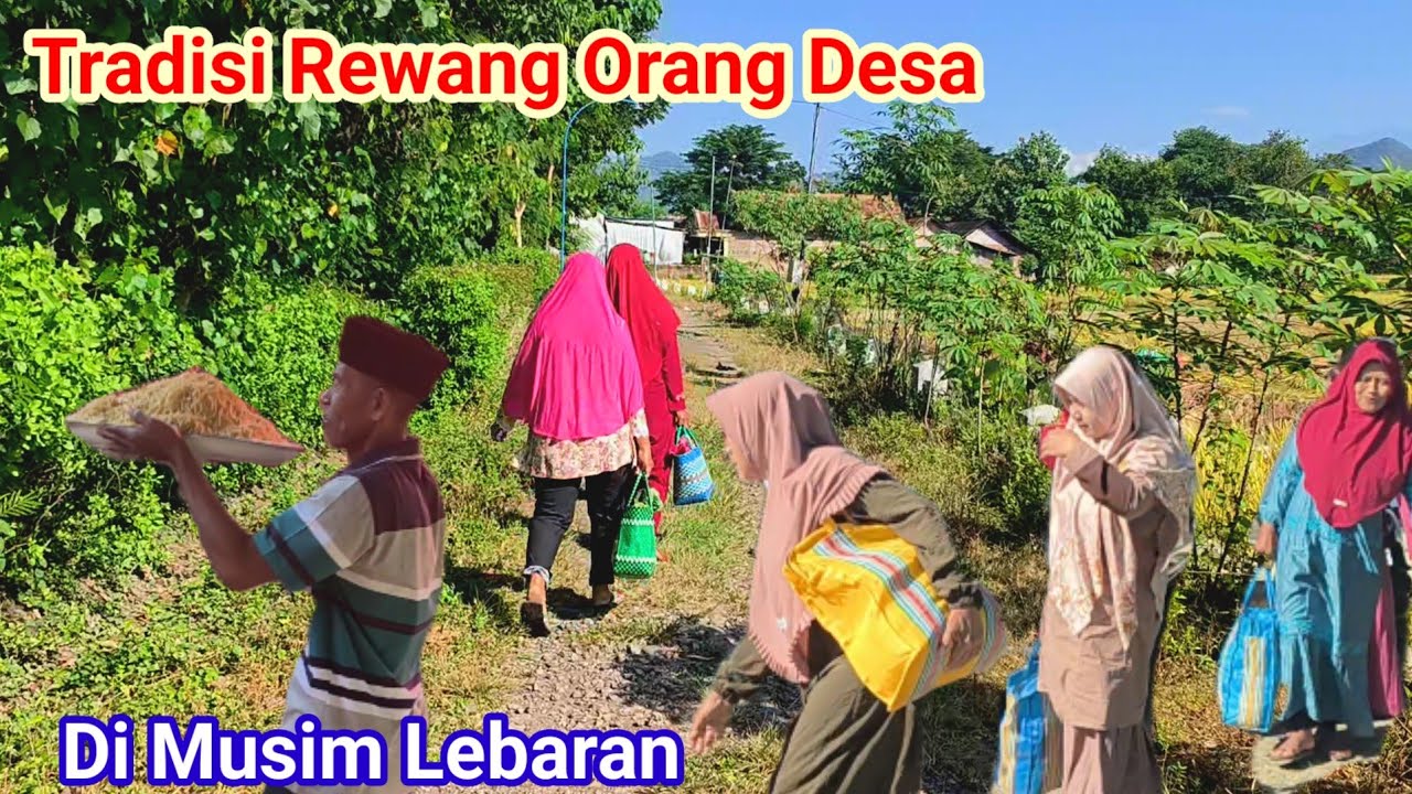 Tradisi Rewang Hajatan Mantu Musim Lebaran di Ponorogo - YouTube