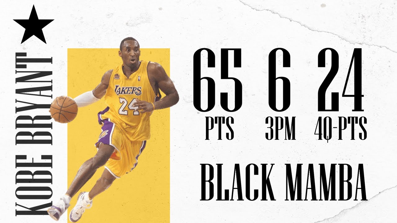 Kobe Bryant | 65 Points Vs Portland Trailblazers - YouTube