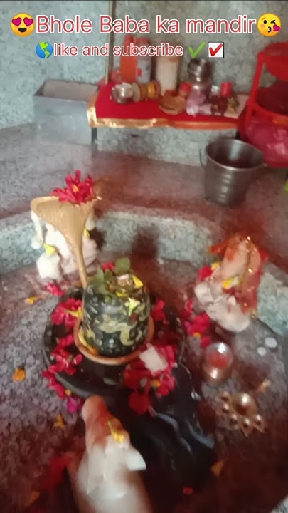 Hamare gaon ka Bhole Baba ka mandir bahut bada Mandir hai #Bhole baba #shortvideo - YouTube