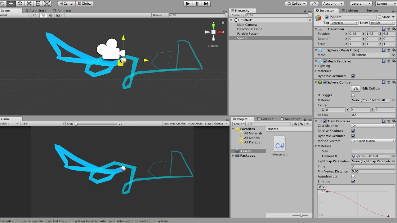 Unity 3D Trail effect - YouTube