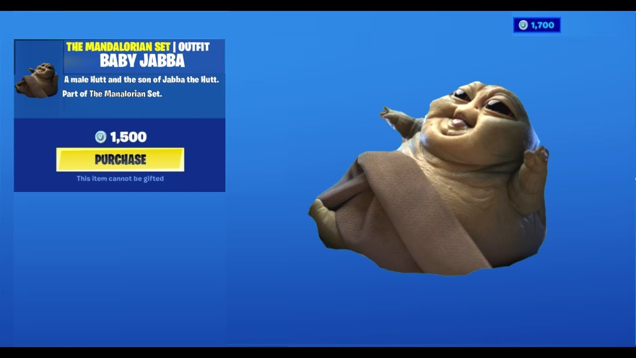 FORTNITE X BABY JABBA Announce Trailer BABY YODA & BABY JABBA ...