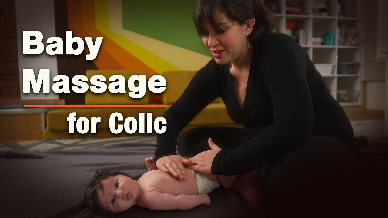 5 Baby Massage Strokes to Soothe Colic in Newborns and Infants | AAP ...