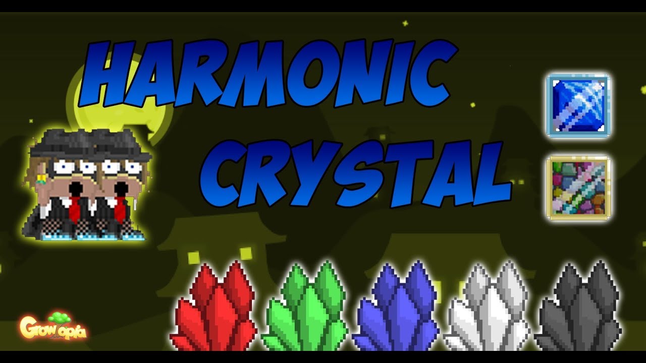 Harmonic Crystal ( Shatter Crystal ) Nasıl Yapılır ? - Growtopia - YouTube