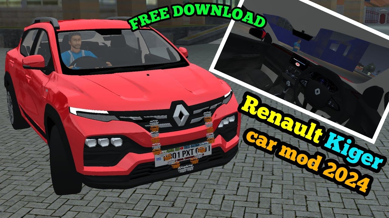 Renault Kiger 2024 Car Mod For Bus Simulator Indonesia|| Bussid Free ...